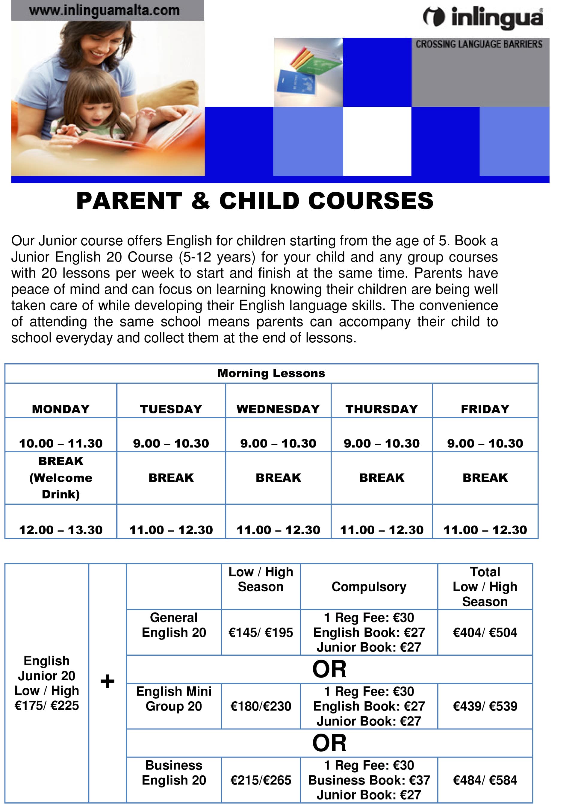 Invest in your Children's future - Inlingua Malta